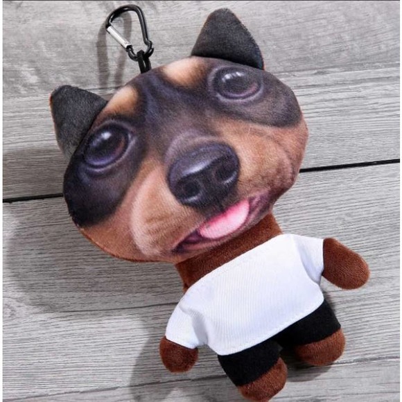 Boutique | Accessories | Baby Face Beagle Jumbo Stuffed 3d Key Fob ...